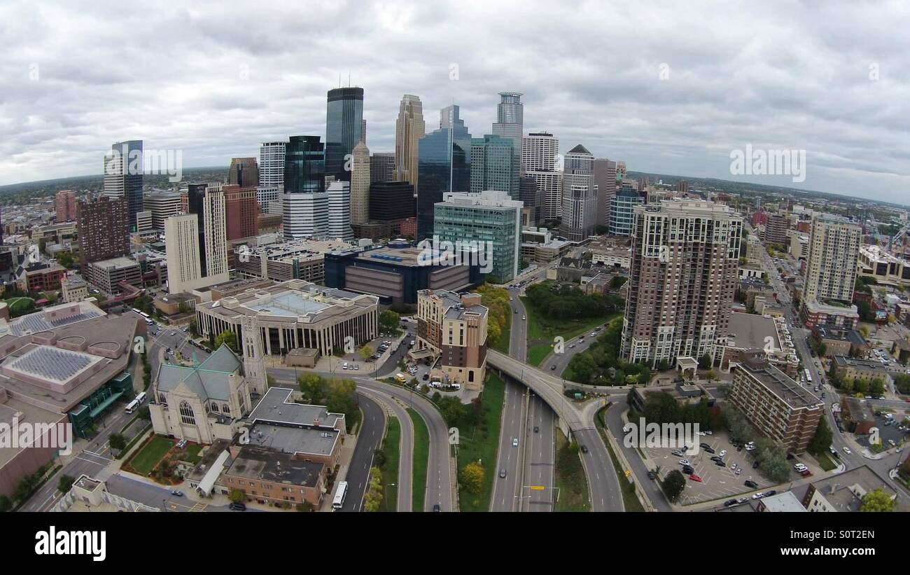 Aerial view of Minneapolis, Minnesota Stock Photo - Alamy Aerial view of Minneapolis, Minnesota Stock Photo - Alamy