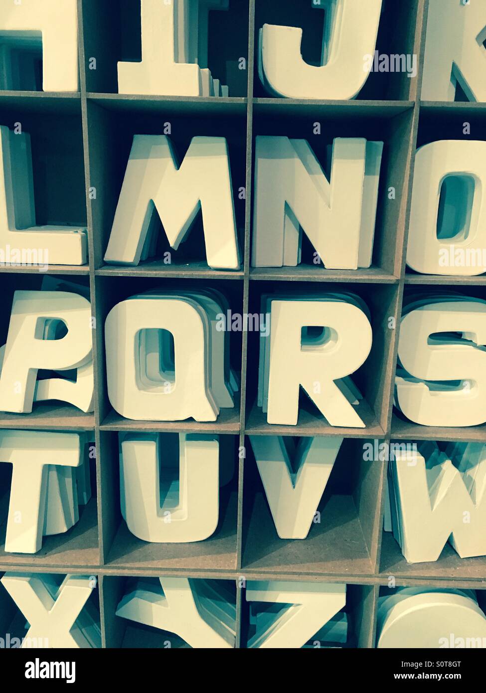 Alphabet font hi-res stock photography and images - Alamy