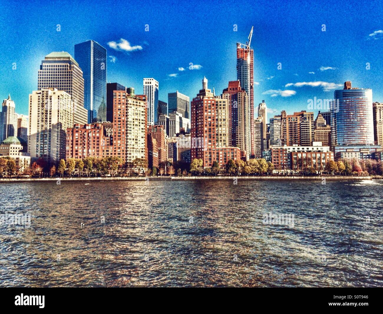 New York skyline Stock Photo - Alamy