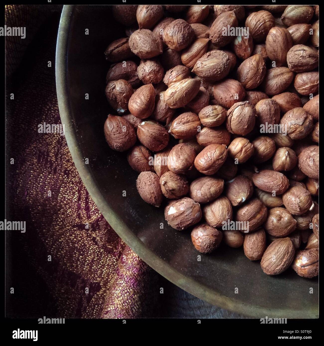 Fresh Spanish hazelnuts Stock Photo - Alamy