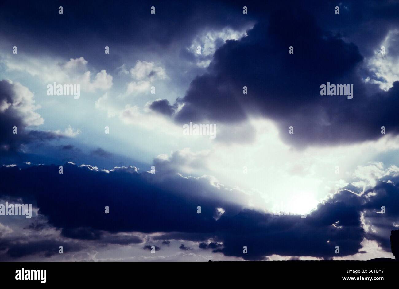 Violet clouds hi-res stock photography and images - Alamy