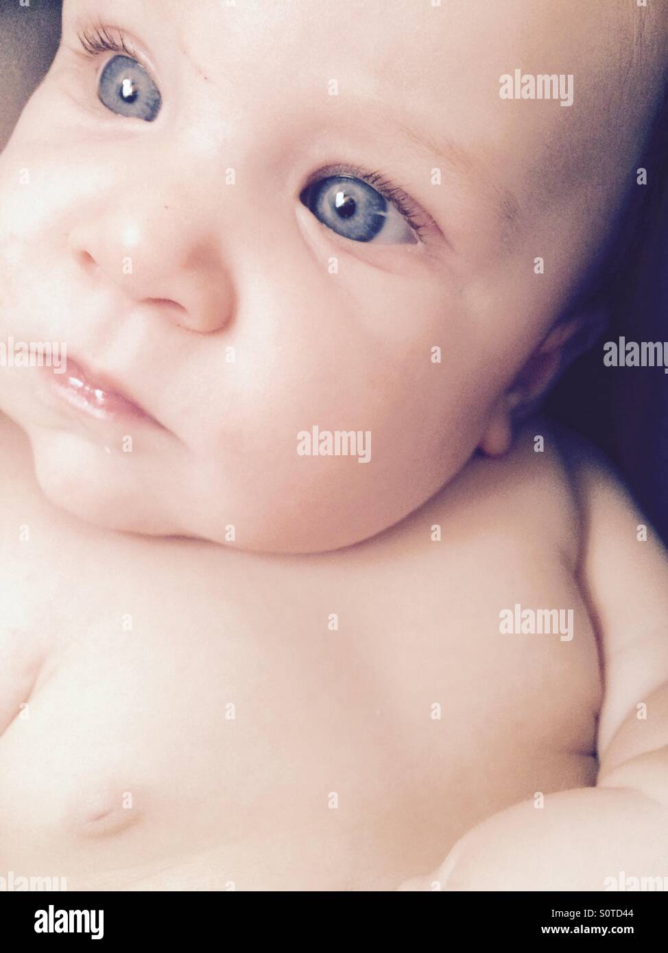 Blue eyes sweet hi-res stock photography and images - Alamy