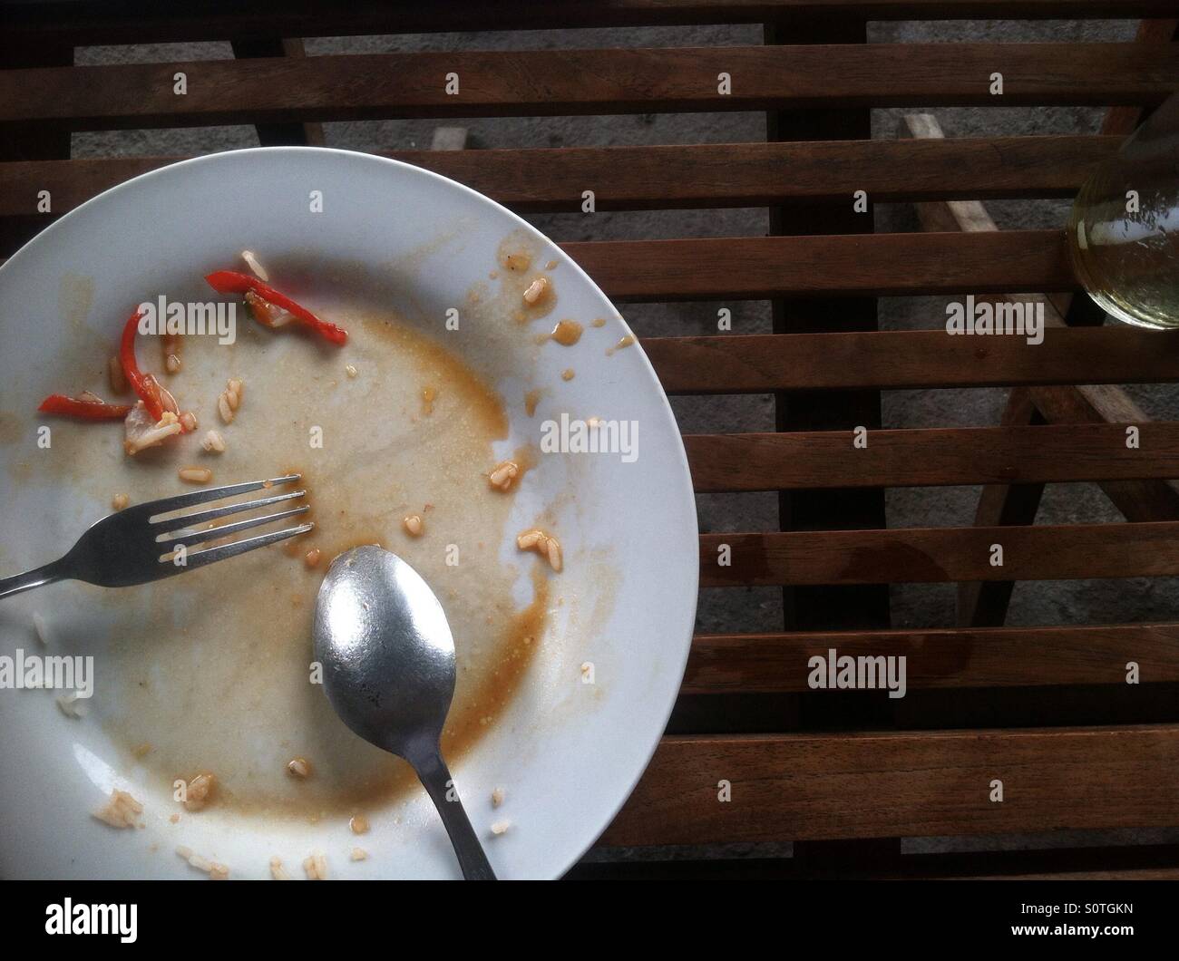 Messy plate hi-res stock photography and images - Alamy