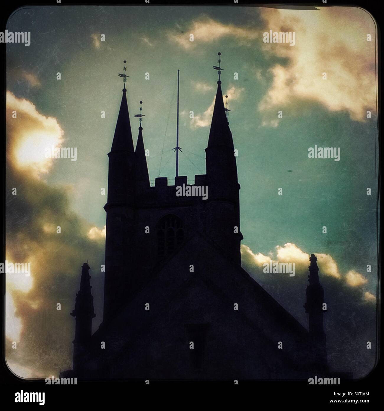 Spooky creepy eerie tower hi-res stock photography and images - Alamy