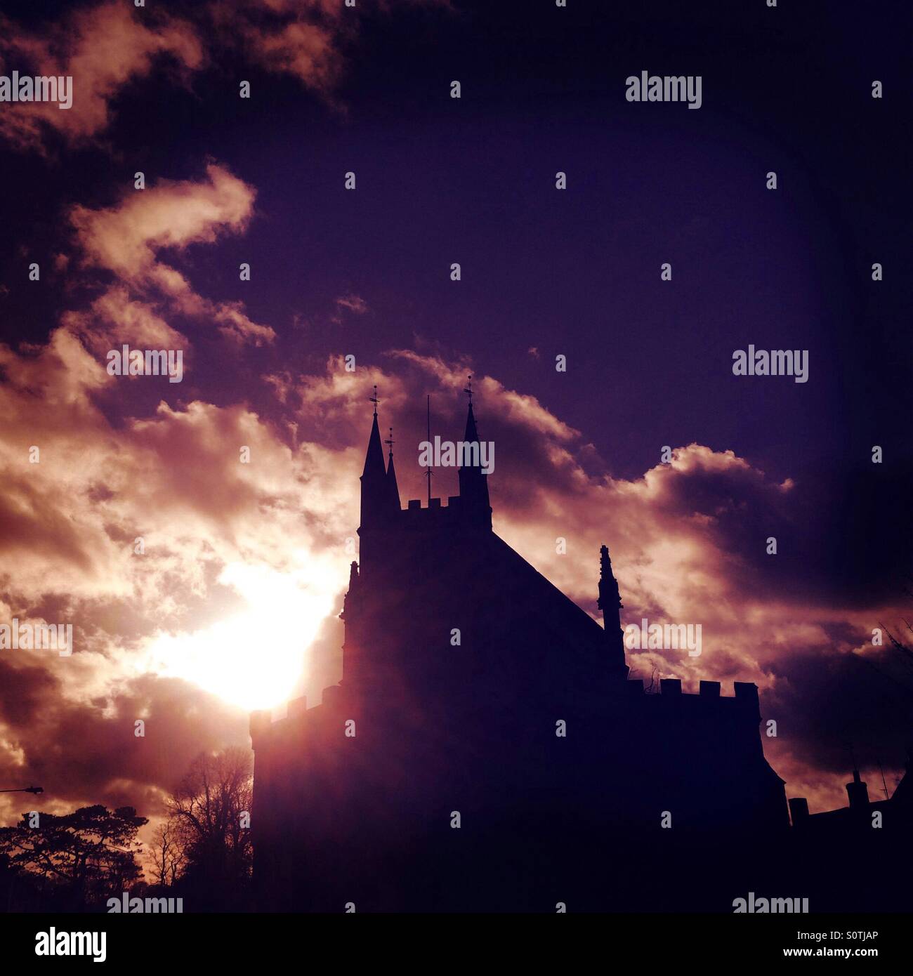 Spooky creepy eerie tower hi-res stock photography and images - Alamy