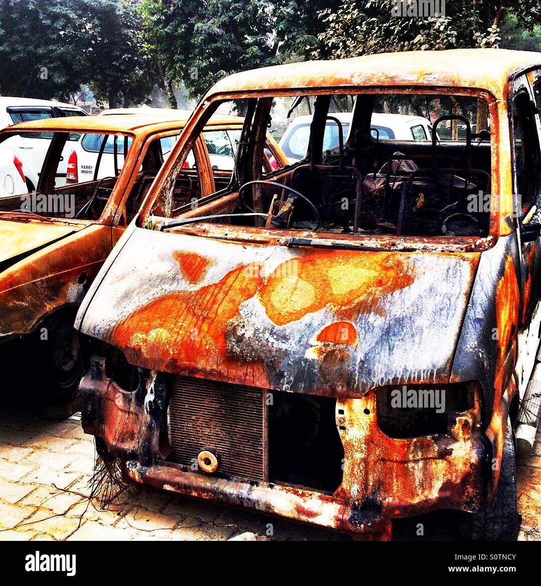 Car parking india hi-res stock photography and images - Alamy