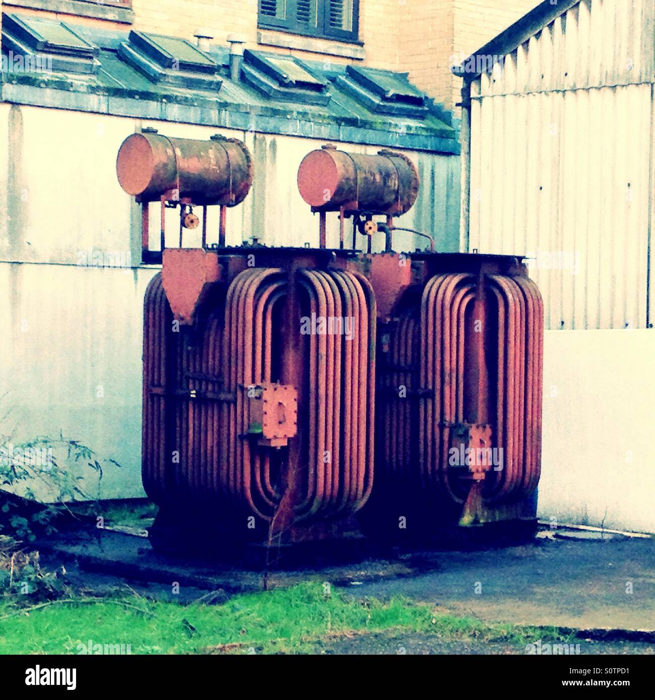 Power station Wapping London Stock Photo - Alamy