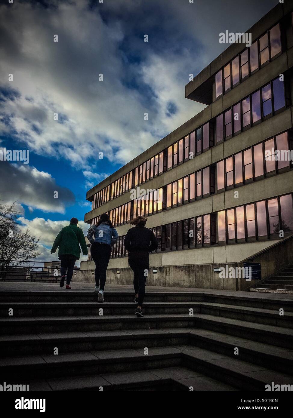 Students at uea Stock Photo - Alamy