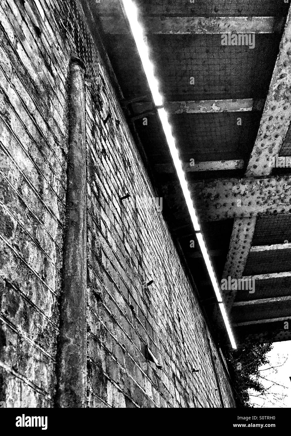 Use both lanes Black and White Stock Photos & Images - Alamy