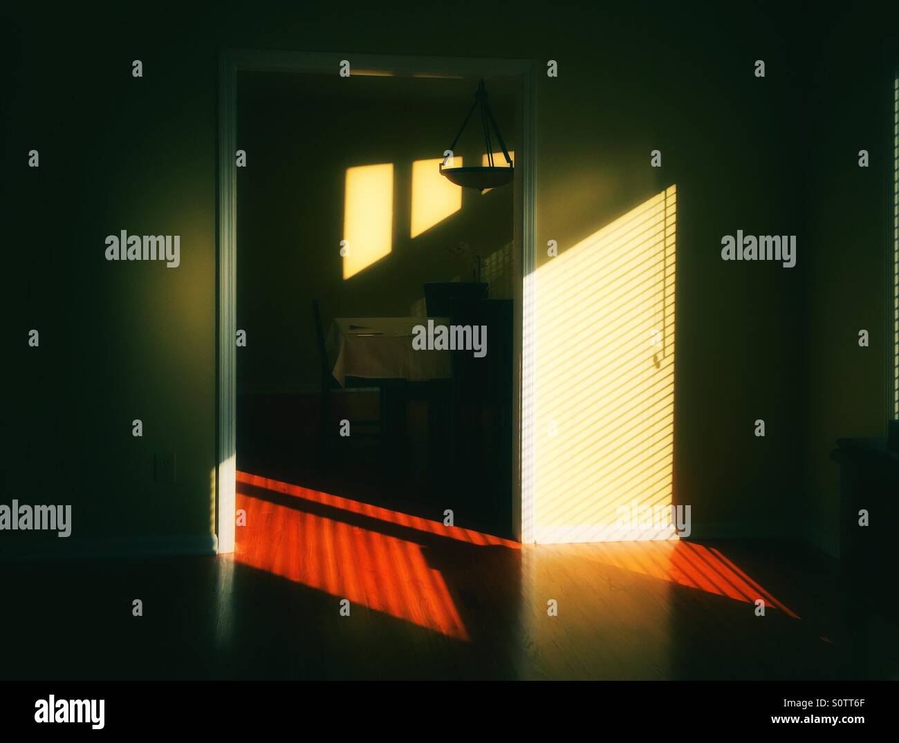 Shadow house interior hi-res stock photography and images - Alamy