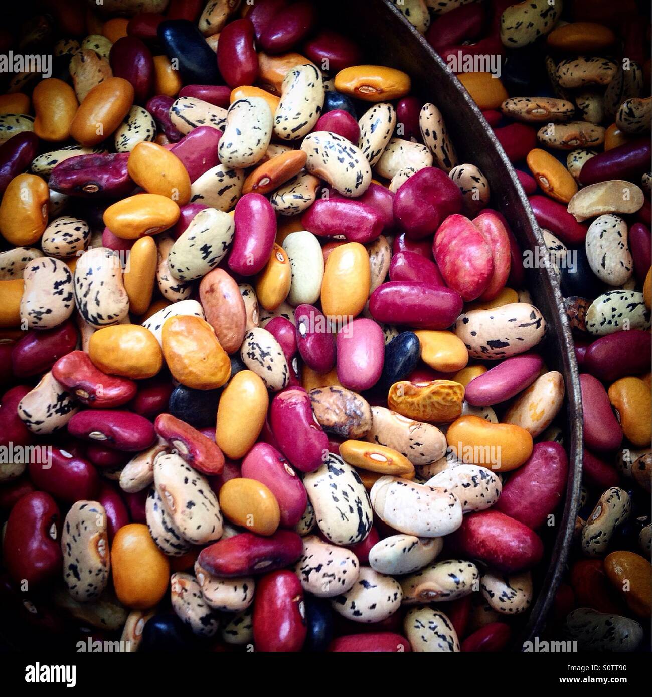 Mexico city market beans hi-res stock photography and images - Alamy