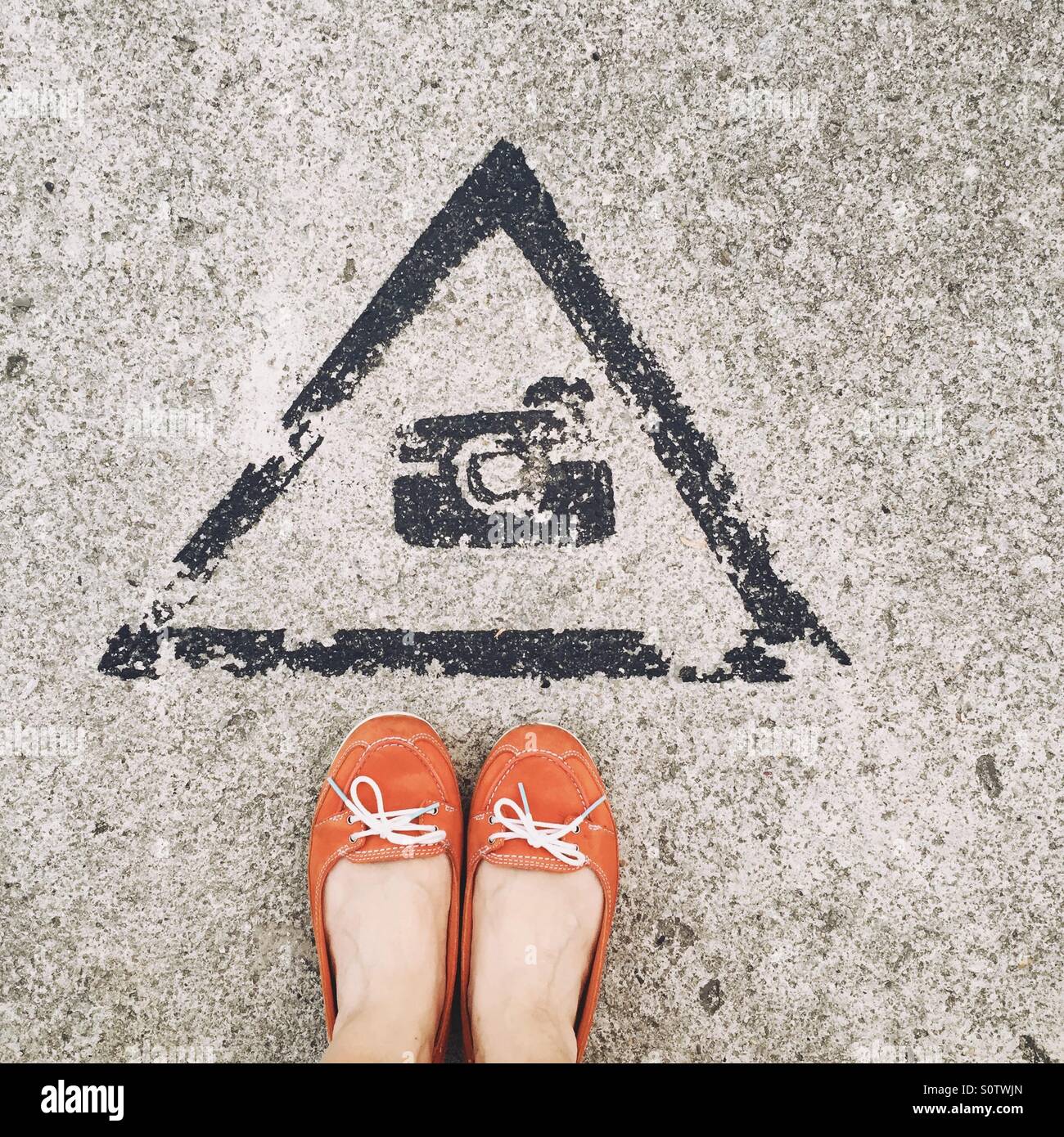 On the mark Stock Photo - Alamy