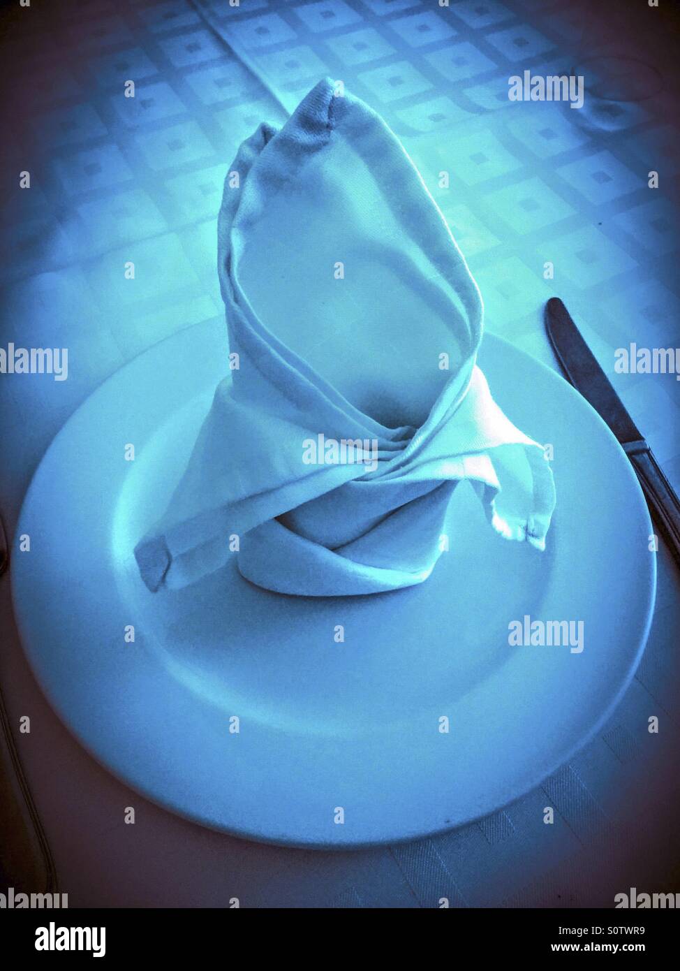Restaurant serviette hi-res stock photography and images - Alamy