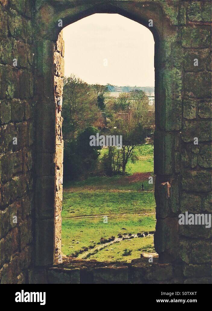 From the castle window hi-res stock photography and images - Alamy