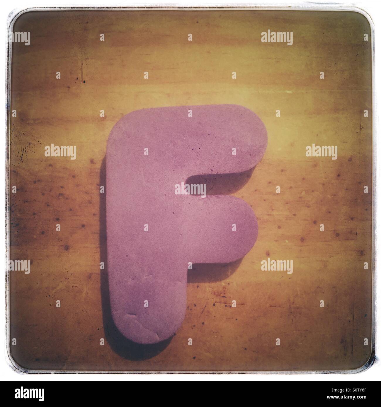 F letter f hi-res stock photography and images - Alamy