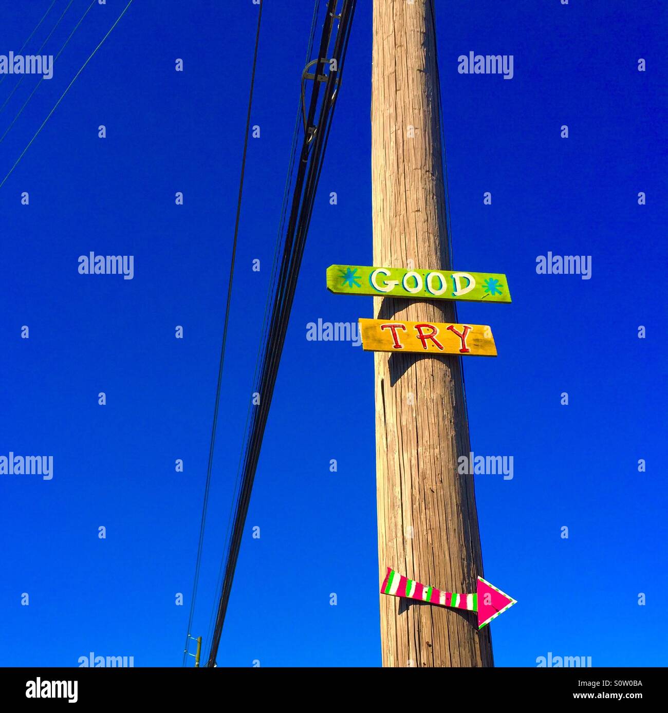 Good signage hi-res stock photography and images - Alamy