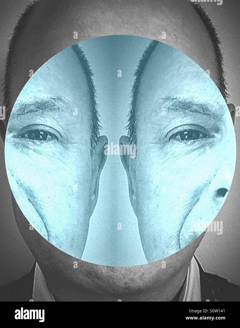 Fragmented face hi-res stock photography and images - Alamy