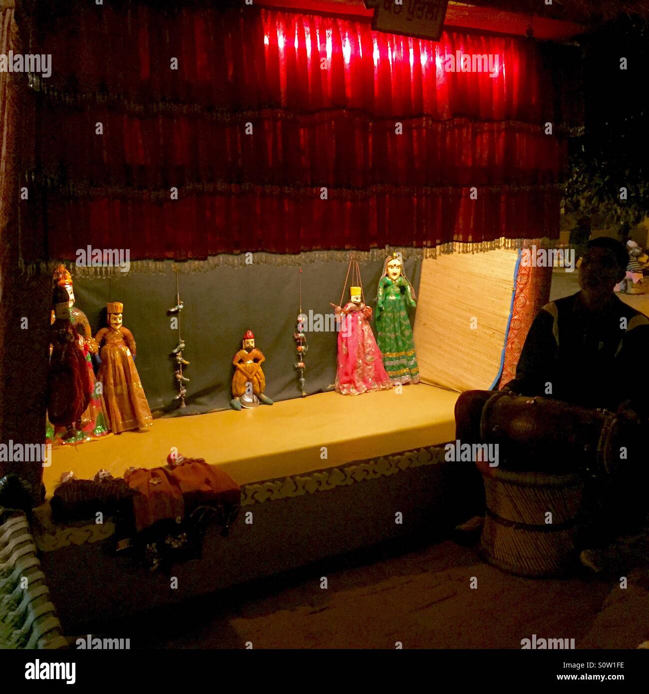 Puppet show india hi-res stock photography and images - Alamy