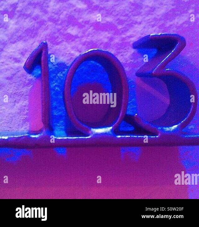 103 number hi-res stock photography and images - Alamy