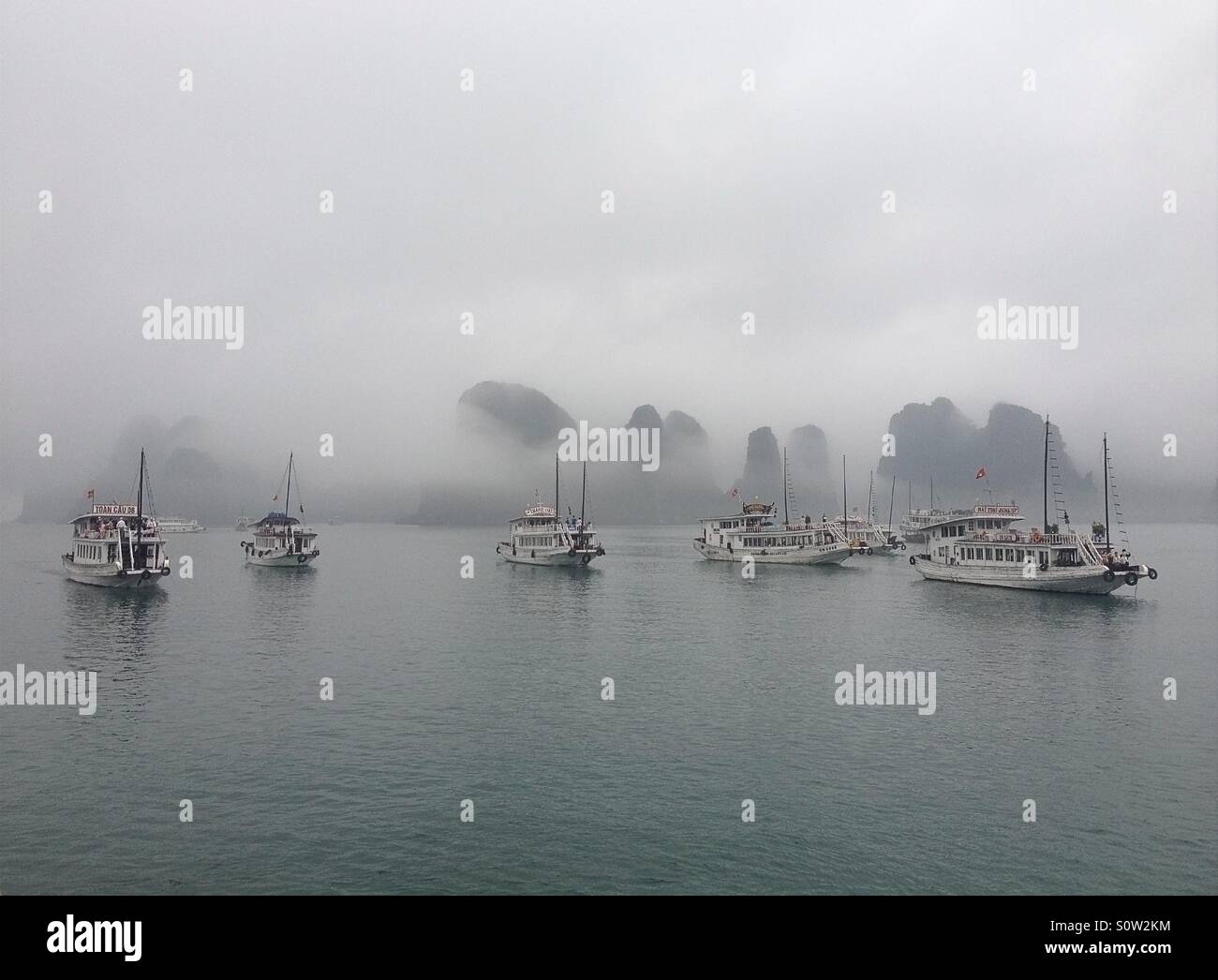 Ships at the bay Stock Photo - Alamy