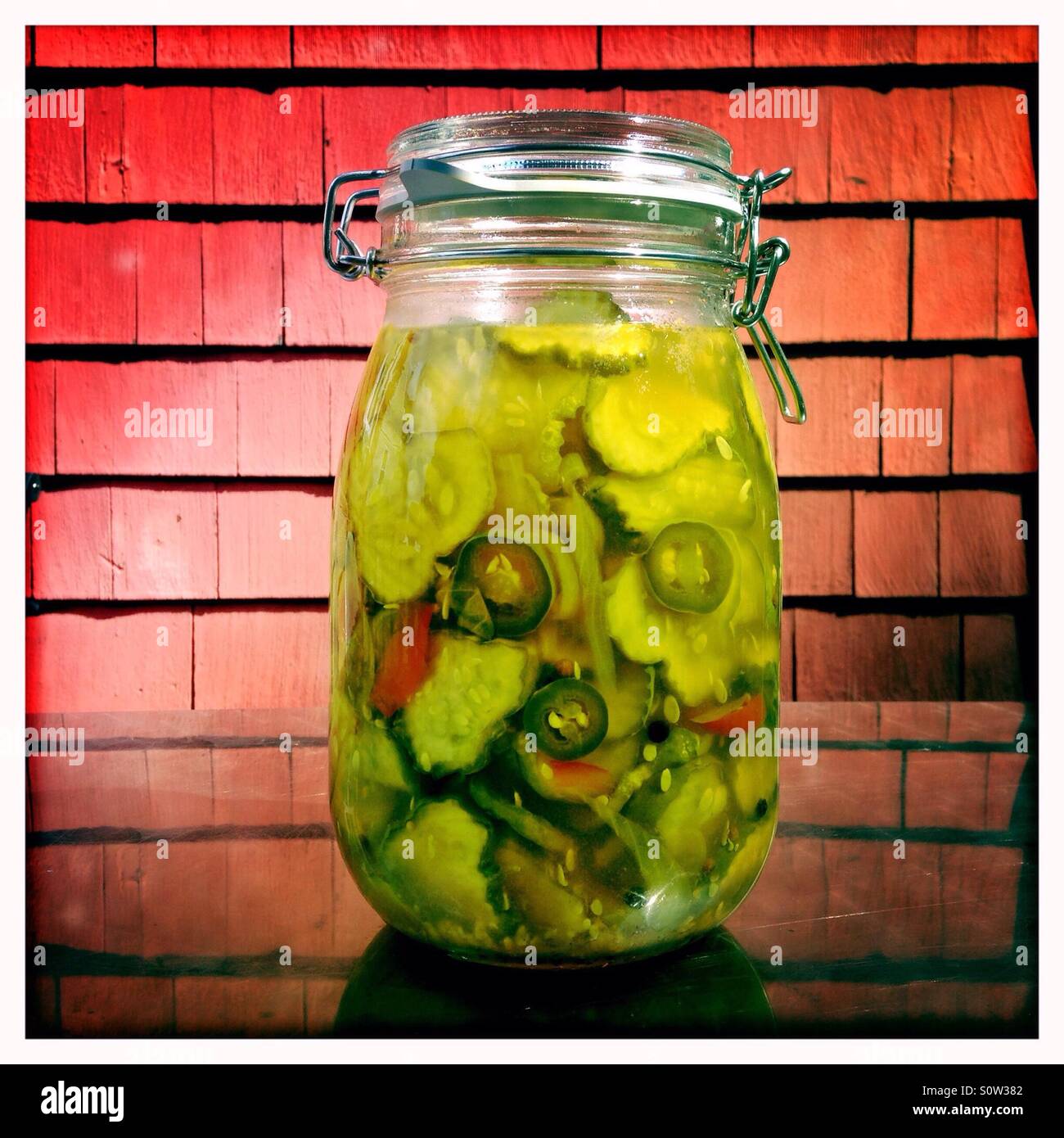 Read and butter pickles hi-res stock photography and images - Alamy