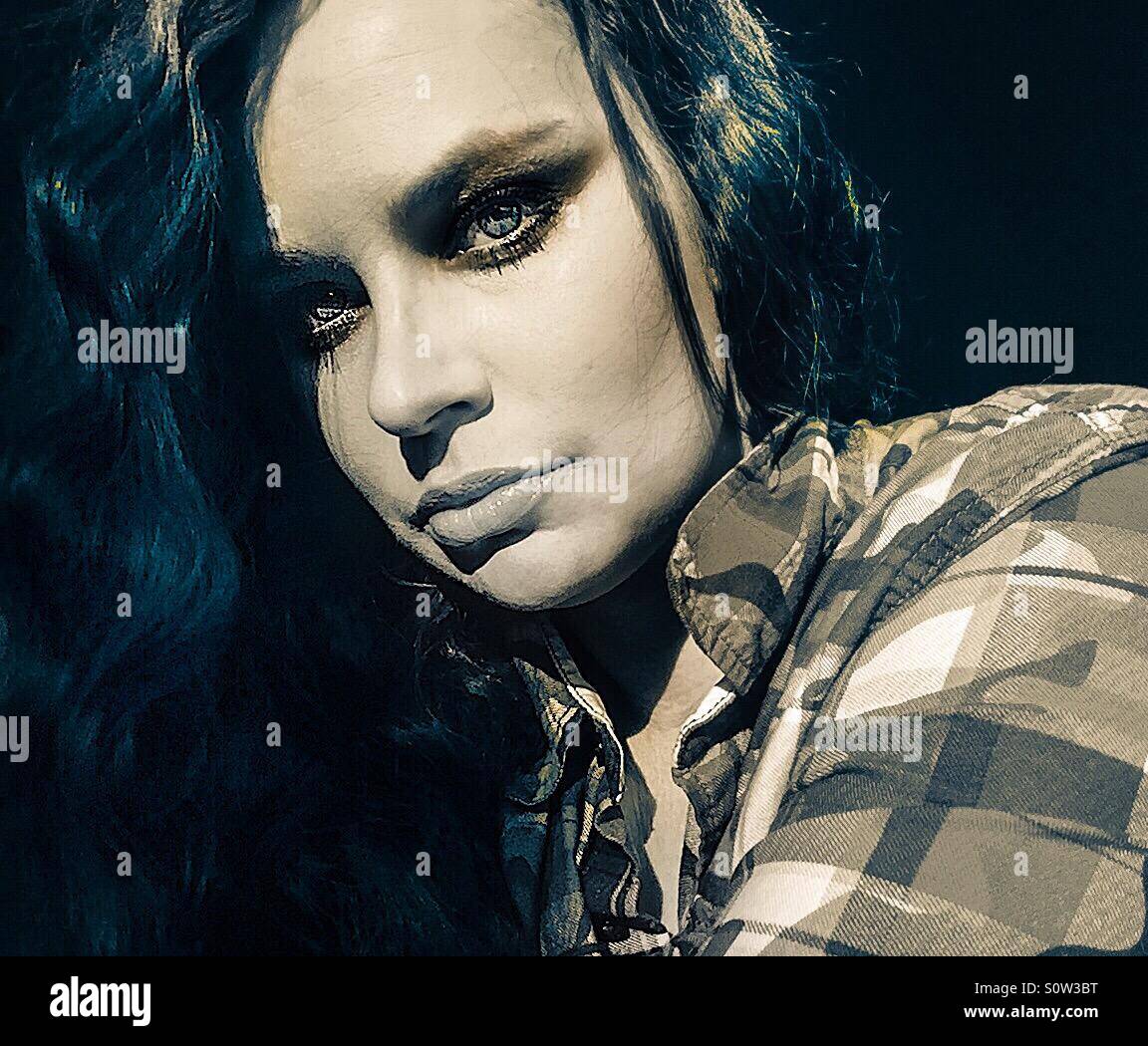 Creative portrait light hi-res stock photography and images - Alamy