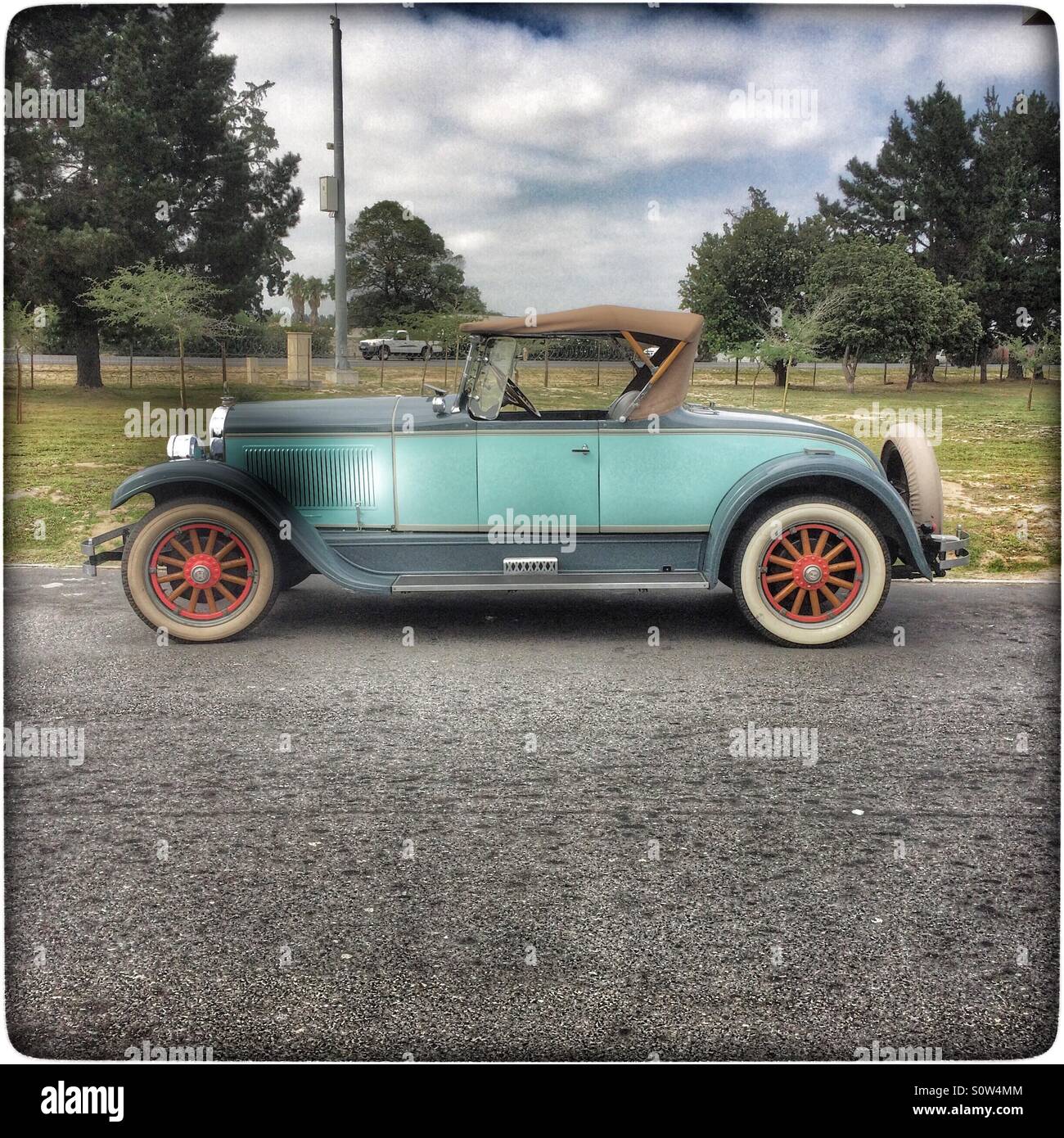 Vintage car. ( Hupmobile Stock Photo - Alamy