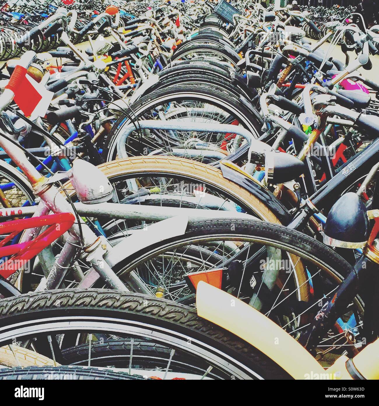 Lots of bikes hi-res stock photography and images - Alamy