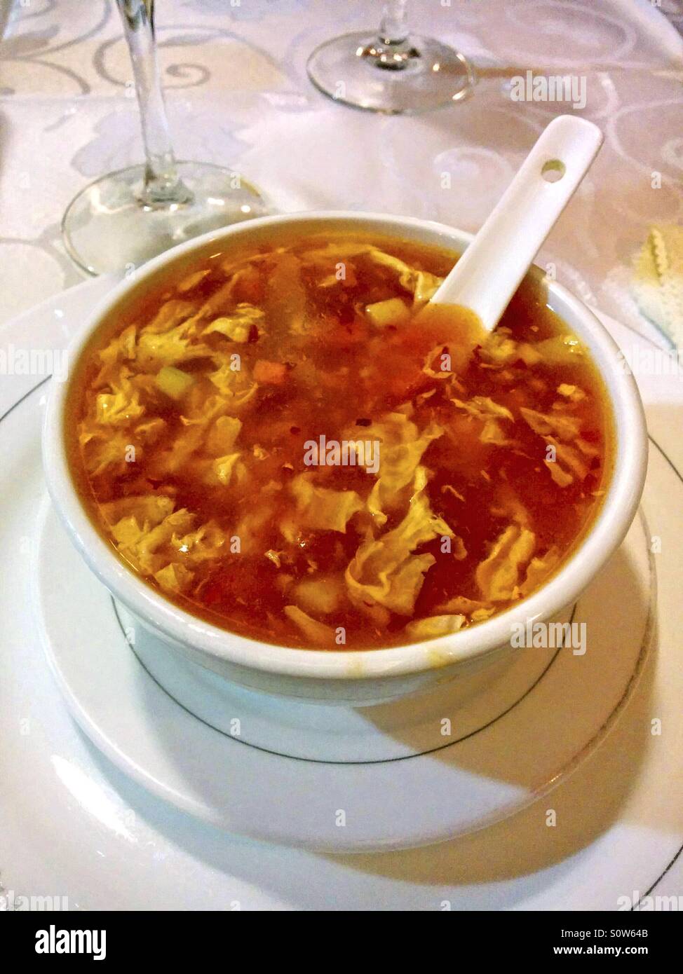 Hot and sour soup chinese hi-res stock photography and images - Alamy