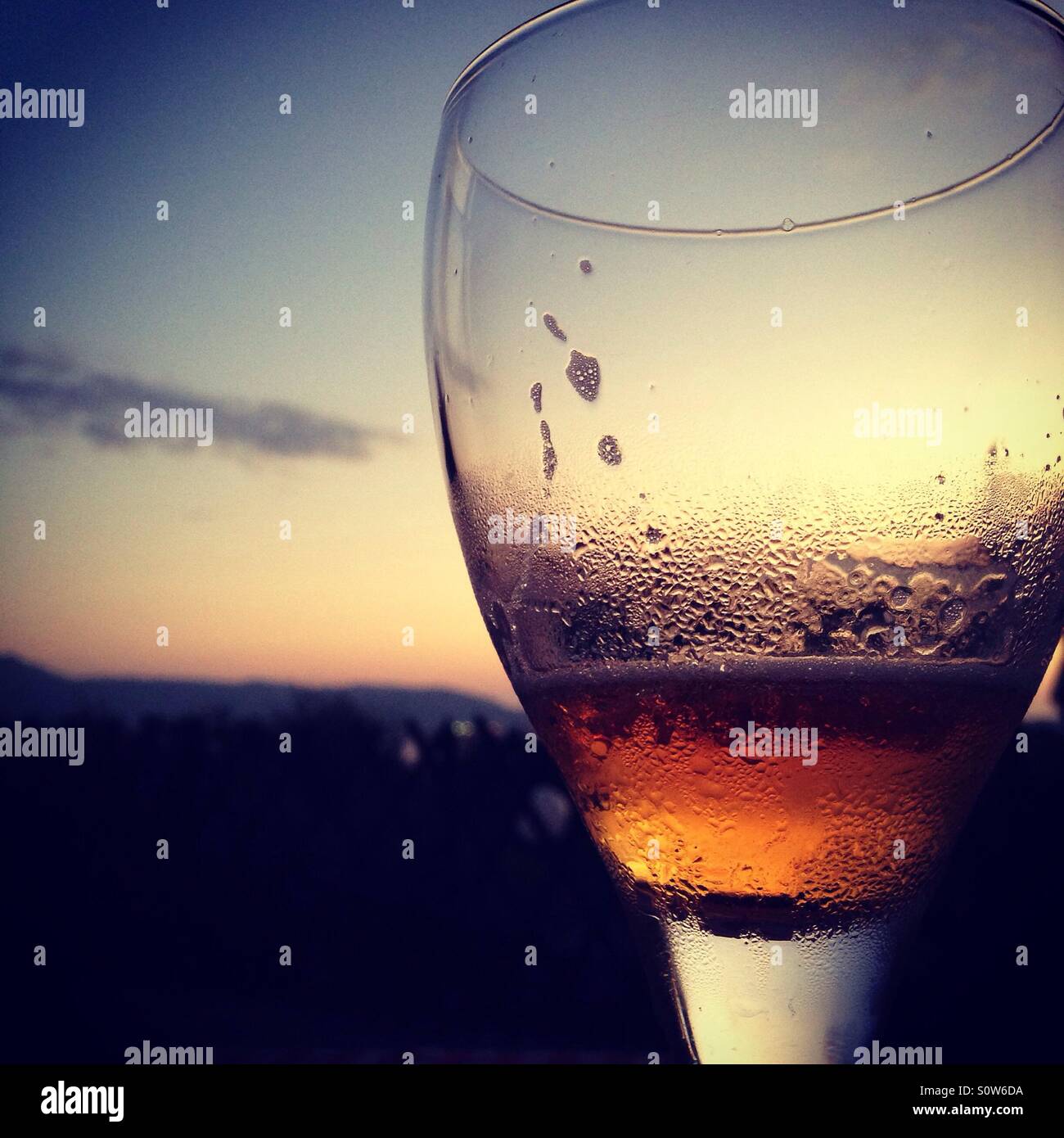 Beer glass empty hi-res stock photography and images - Alamy