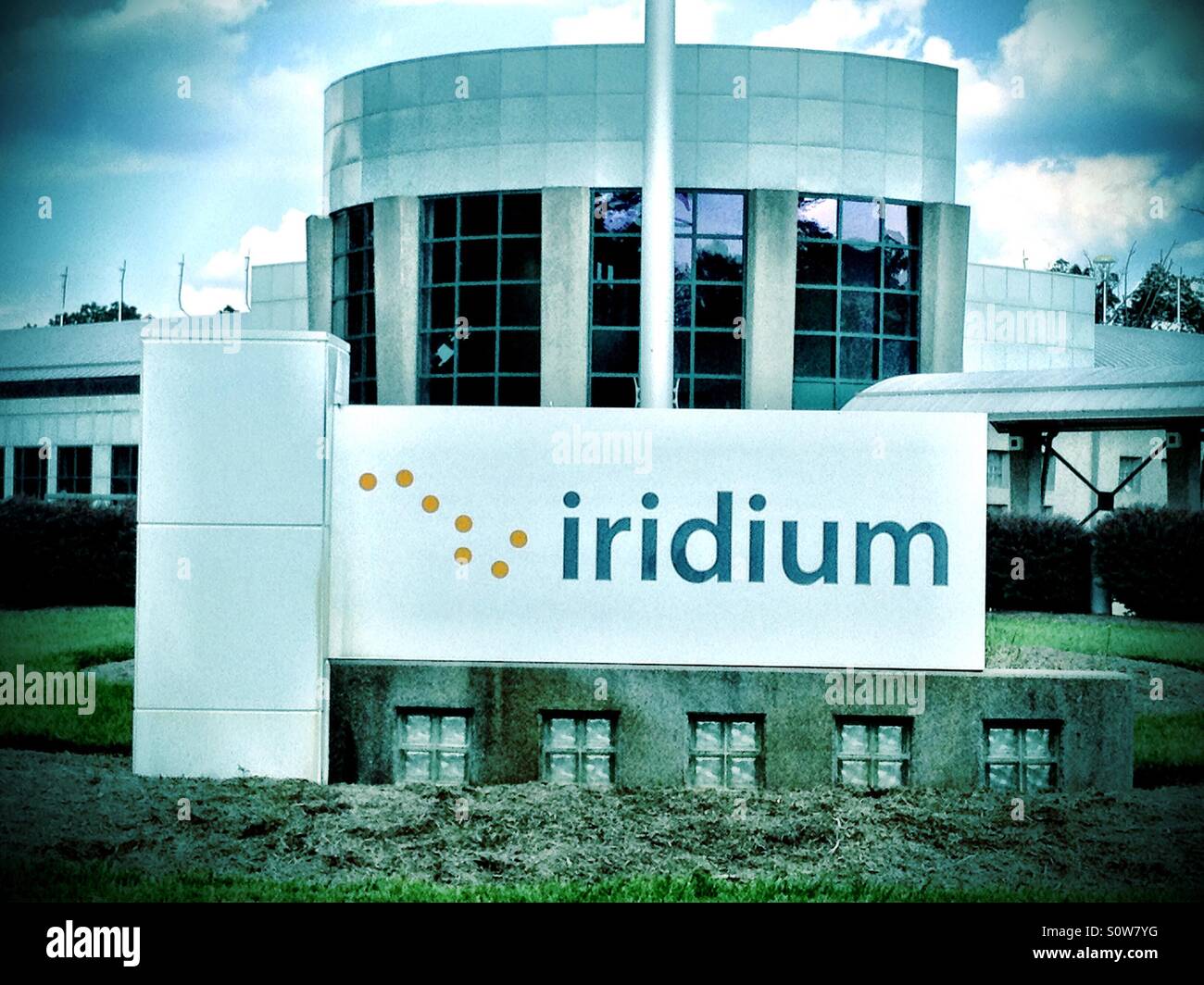 Iridium Communications Inc. office building in Loudoun County, near ...