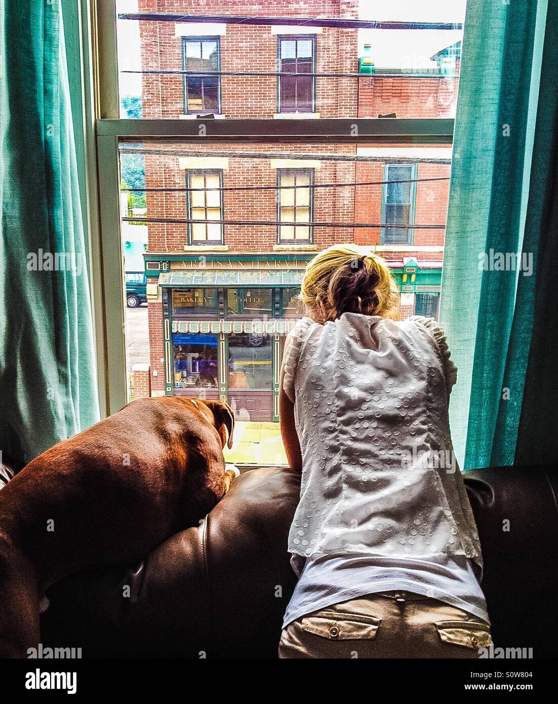 Second story view Stock Photo - Alamy