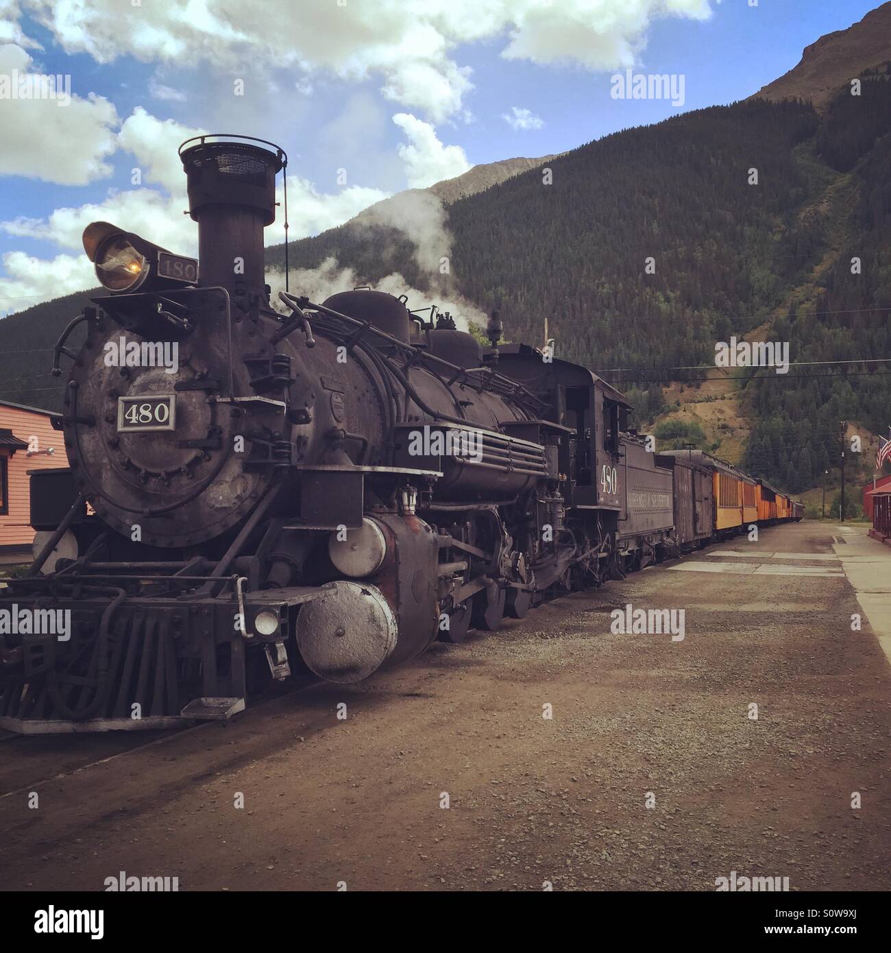 Silverton colorado train hi-res stock photography and images - Alamy