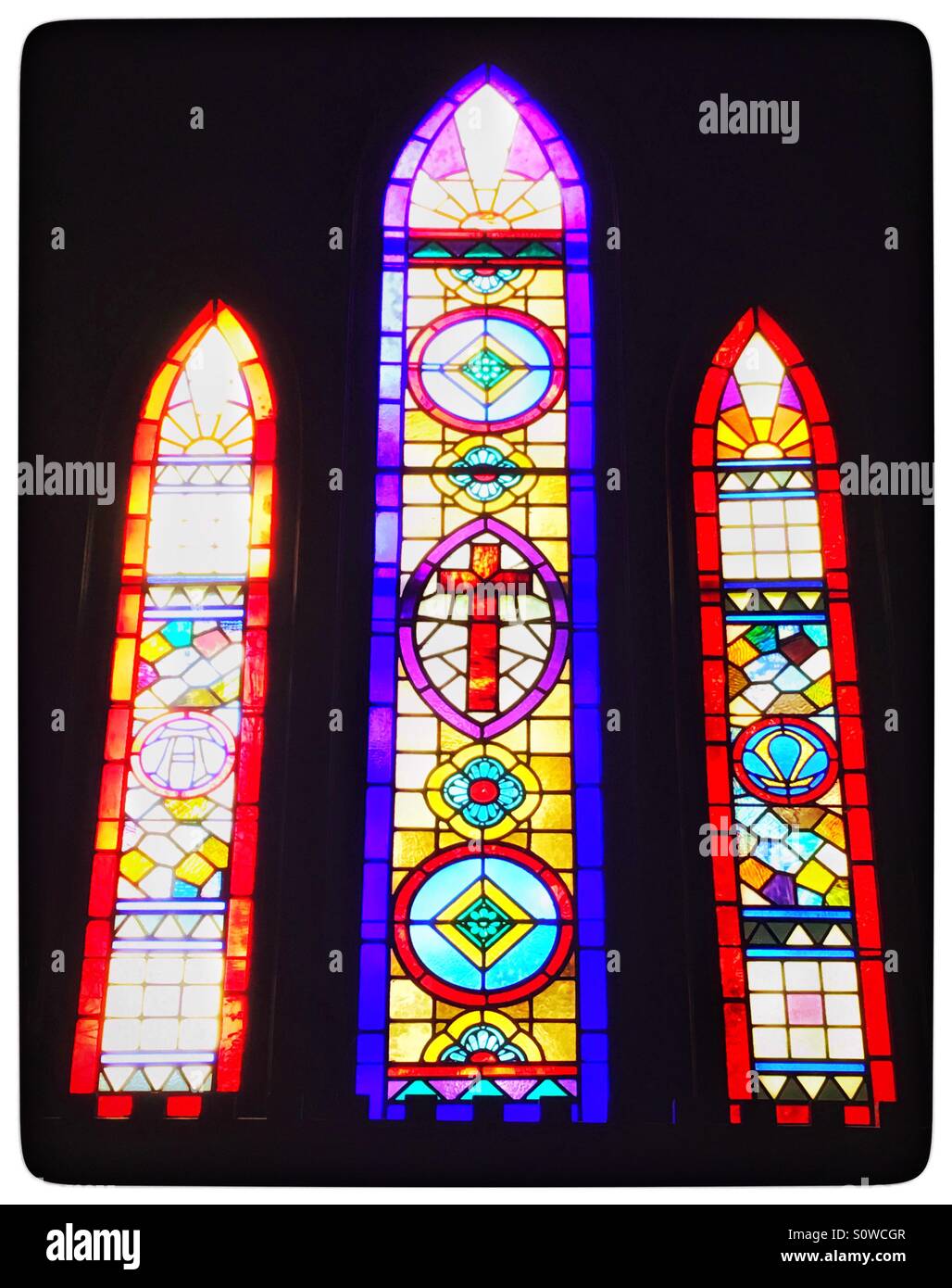 Stain Glass Windows High Resolution Stock Photography and Images - Alamy
