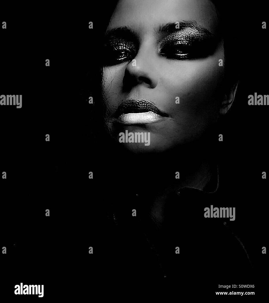 In the shadows of the deep Black and White Stock Photos & Images - Alamy