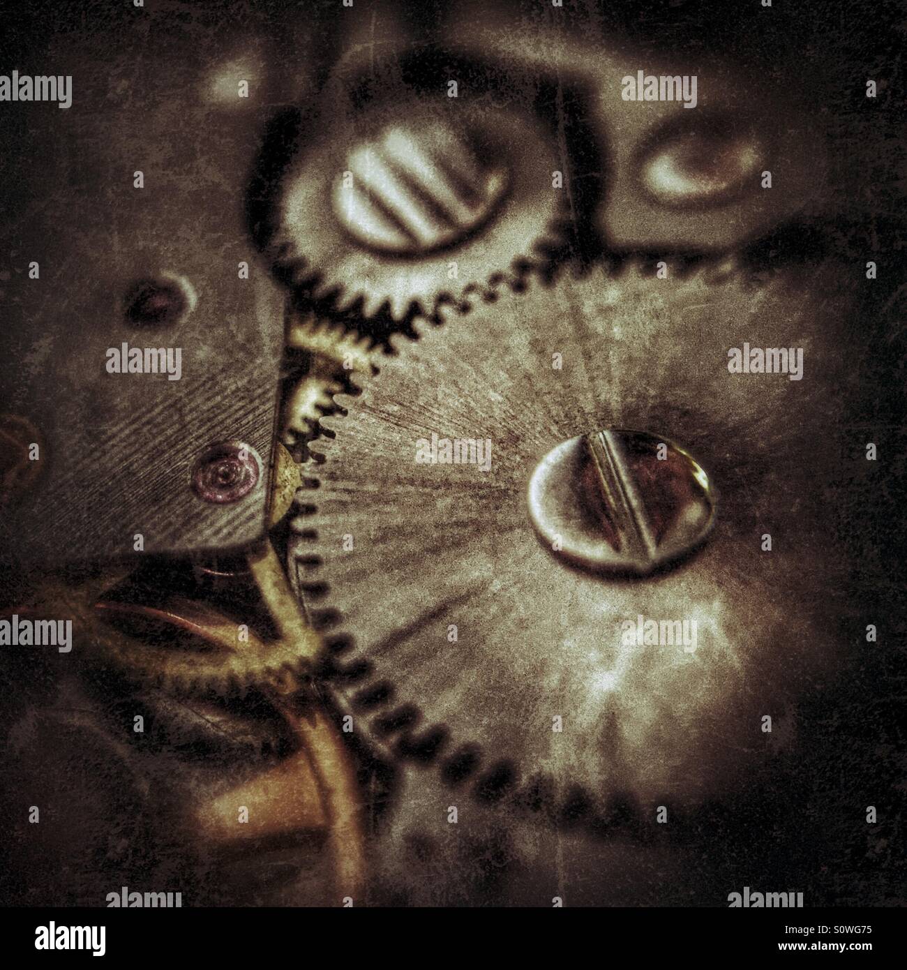 Closeup gears hi-res stock photography and images - Alamy