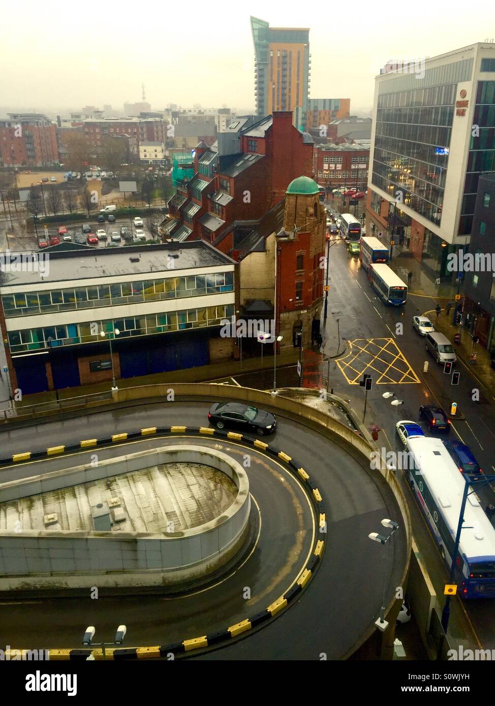 Ariel view of city hi-res stock photography and images - Alamy