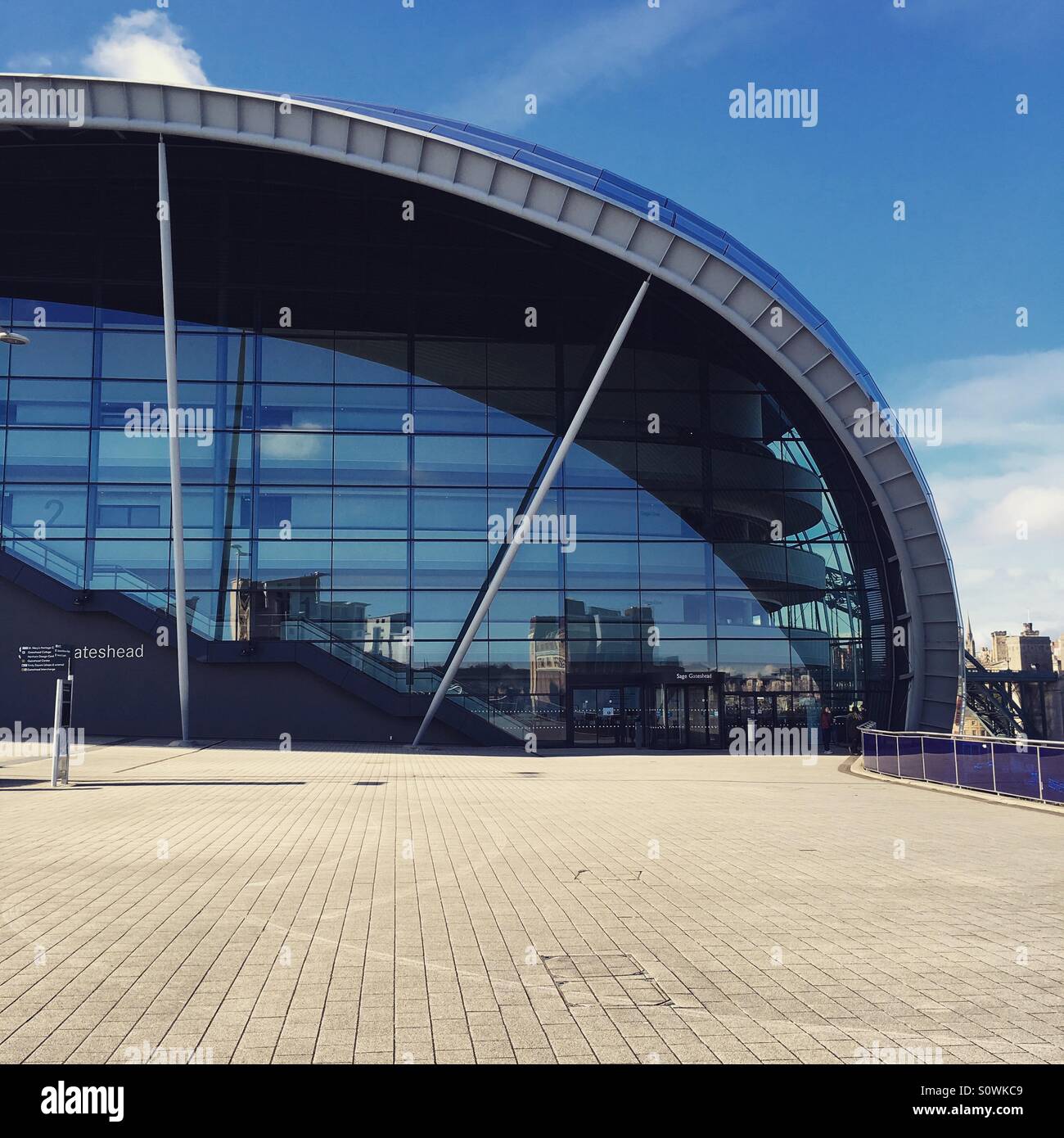 The Sage Gateshead music venue Stock Photo - Alamy