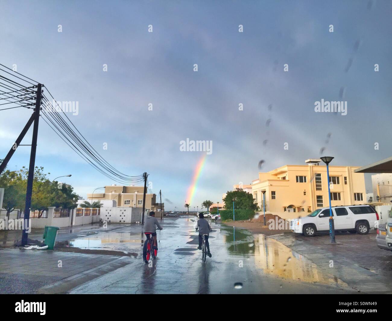 Rainbow cloudy hi-res stock photography and images - Alamy