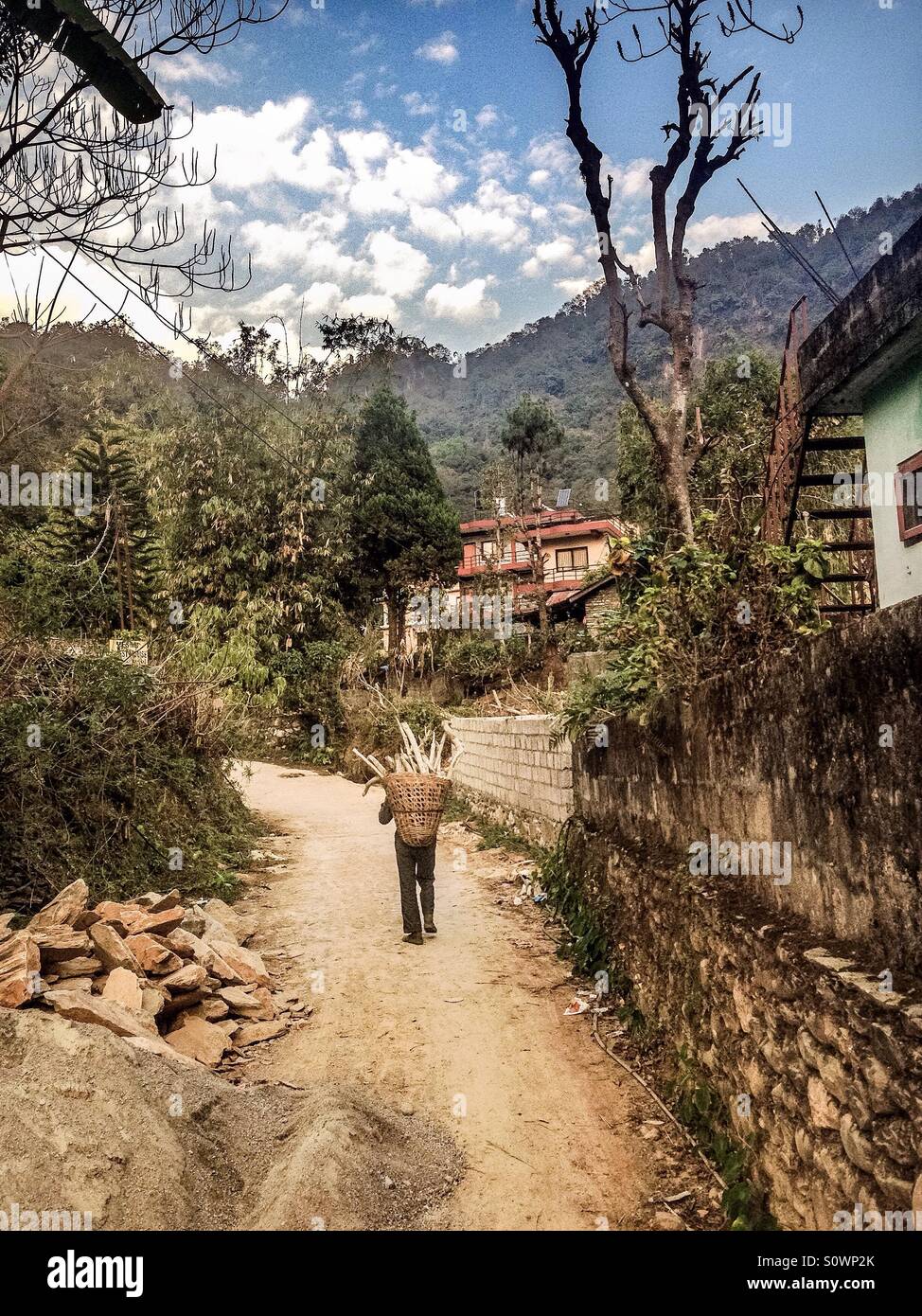 Nepali countryside hi-res stock photography and images - Alamy