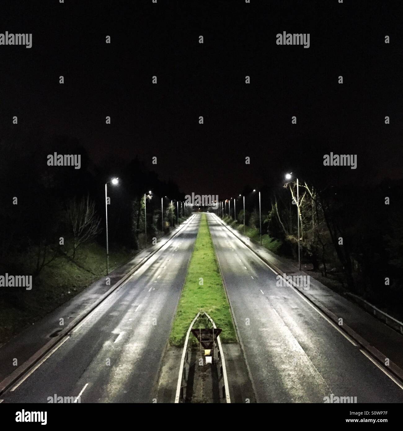 Belfast night lights hi-res stock photography and images - Alamy