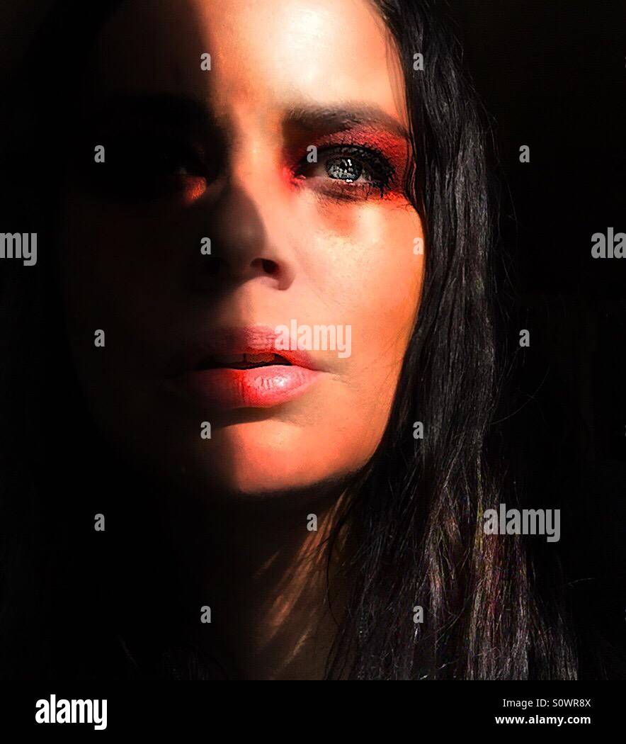 Self Portrait In Shadows High Resolution Stock Photography and Images ...