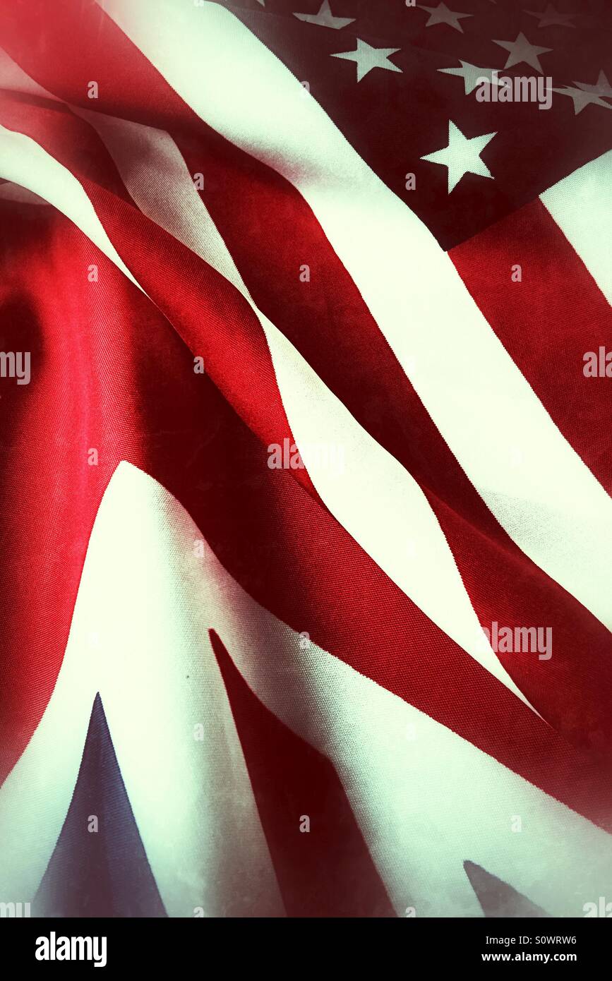 Great britain america flags hi-res stock photography and images - Alamy