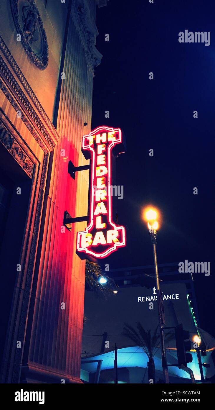 The Federal Bar Stock Photo - Alamy