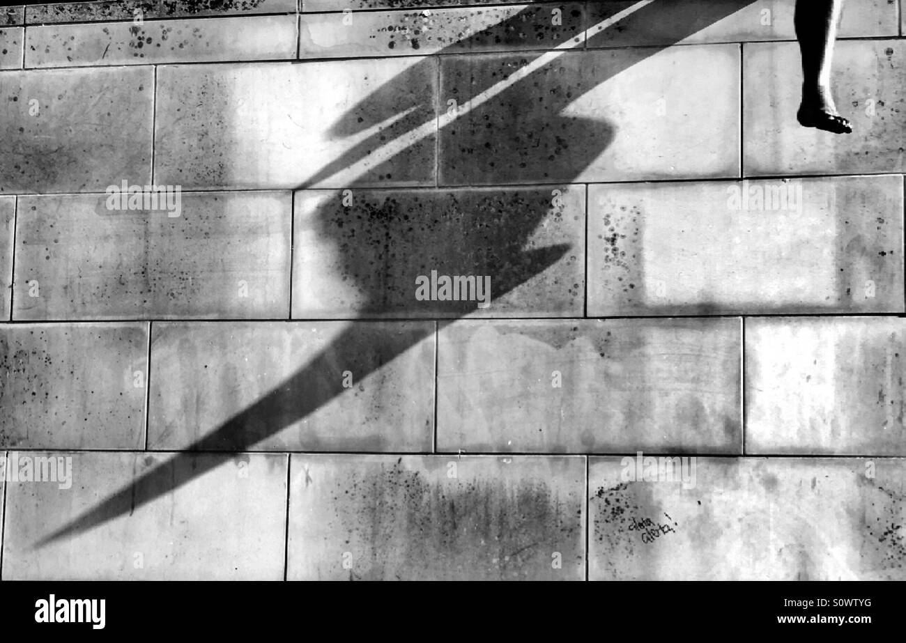 Shadow of statues foot in Berlin ( 0 people Stock Photo - Alamy
