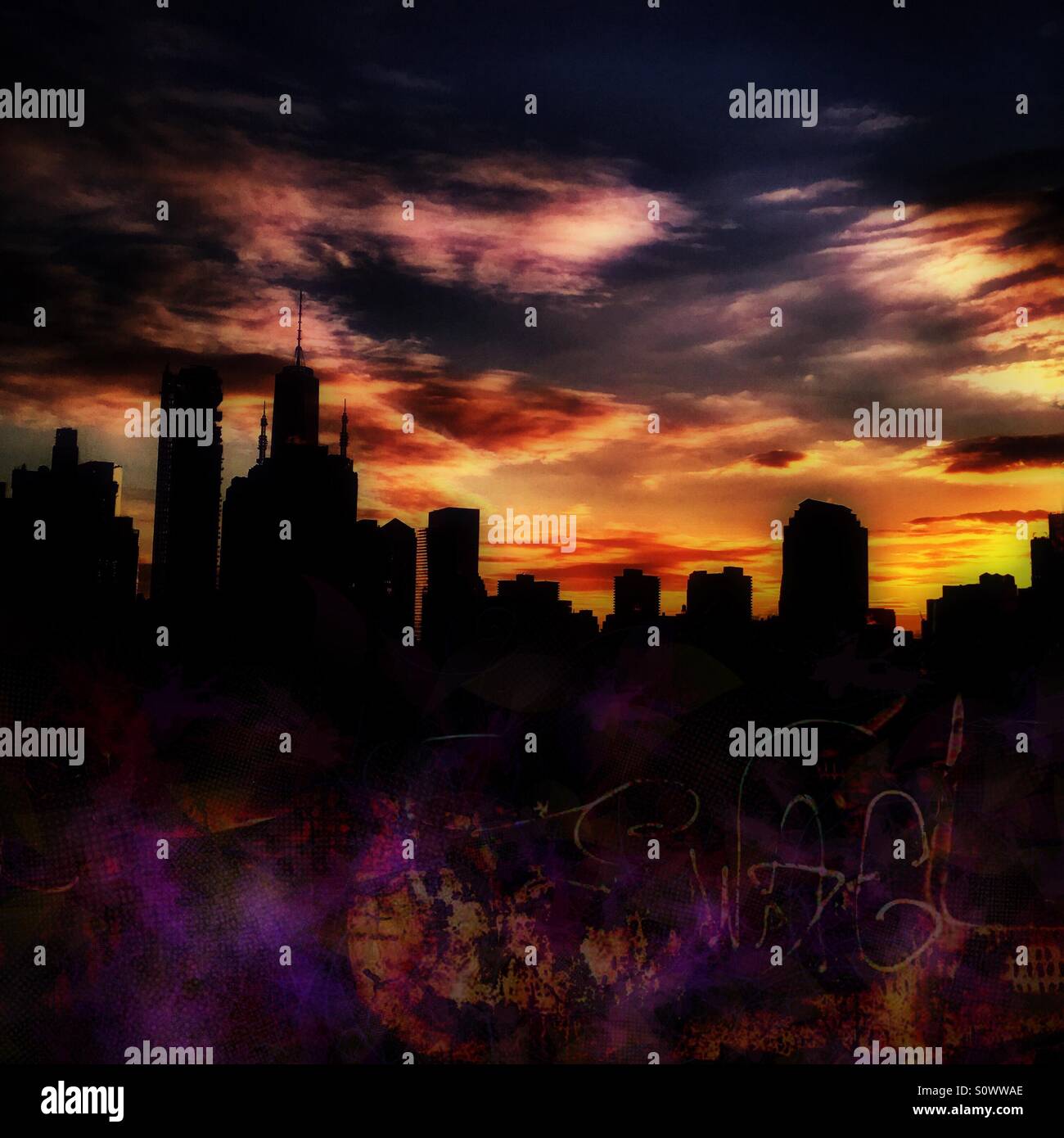Skyline design hi-res stock photography and images - Alamy
