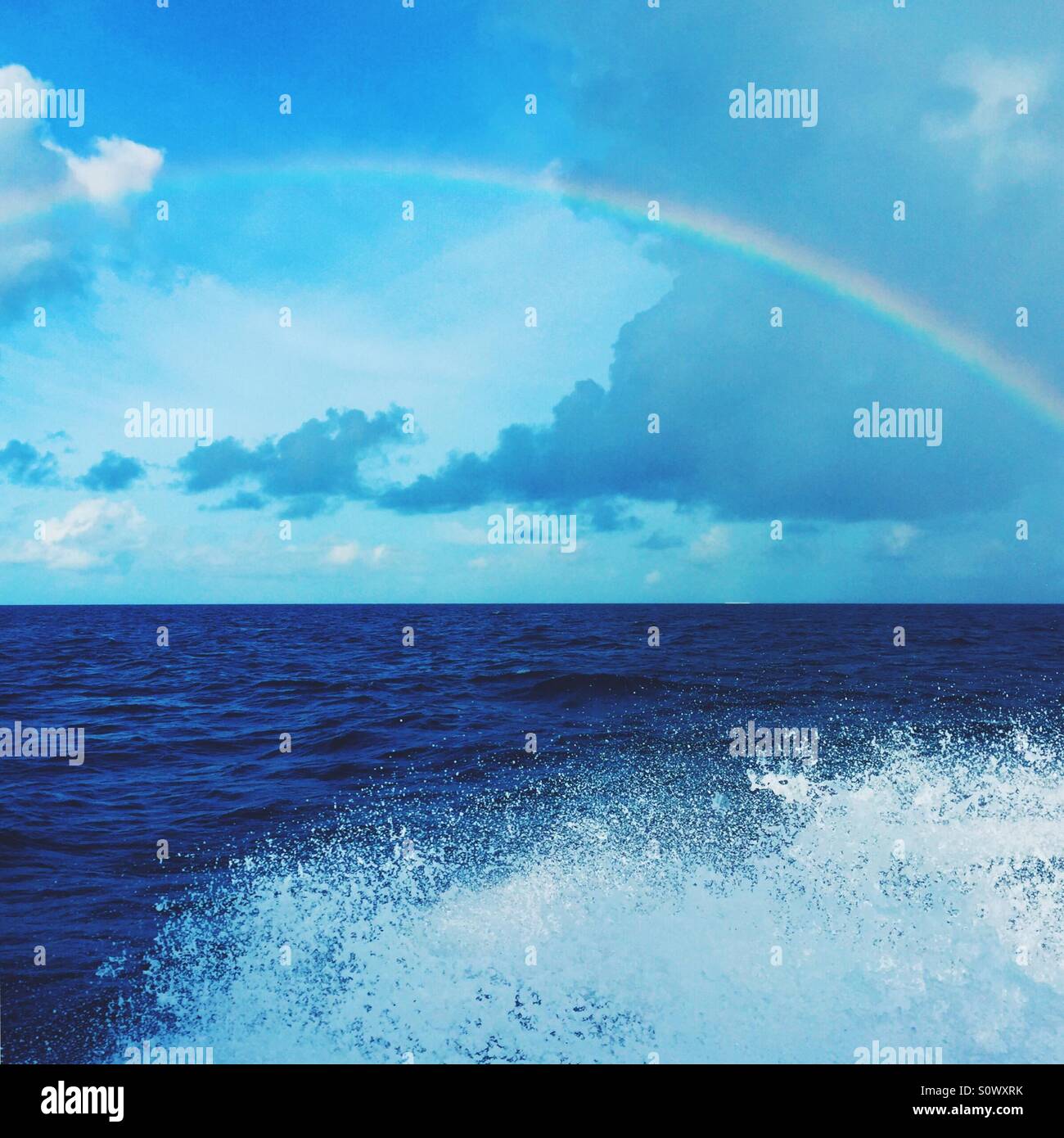 Somewhere over the rainbow Stock Photo - Alamy