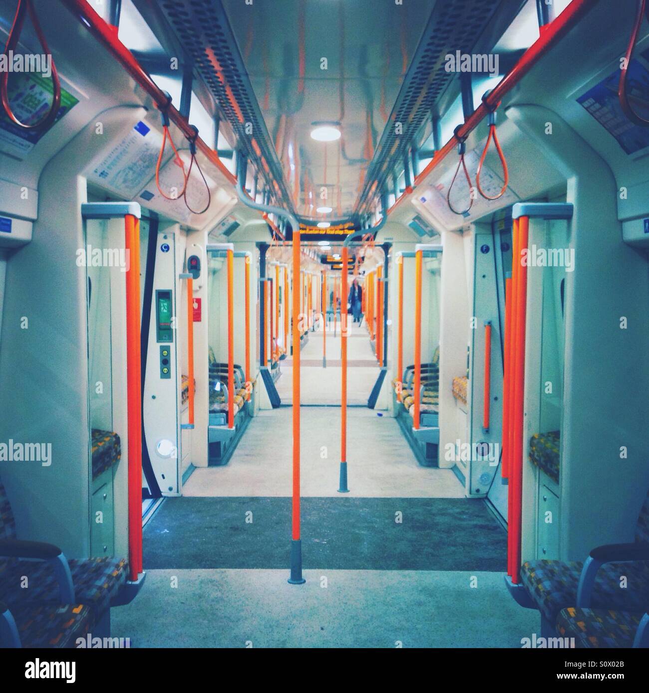 Inside a overground train carriage hi-res stock photography and images ...