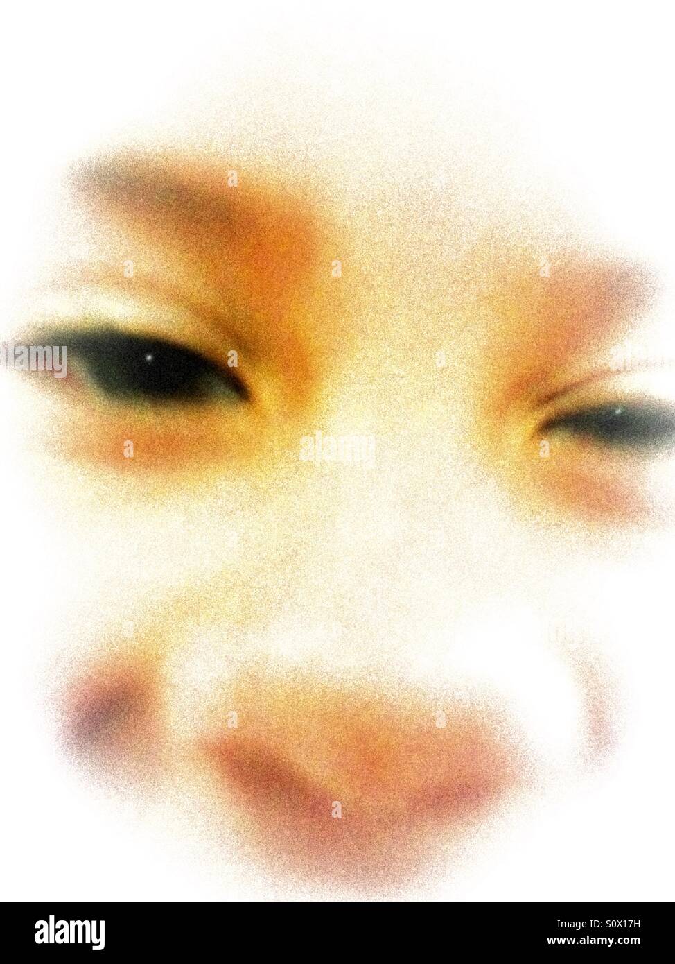 Kid faces hi-res stock photography and images - Alamy