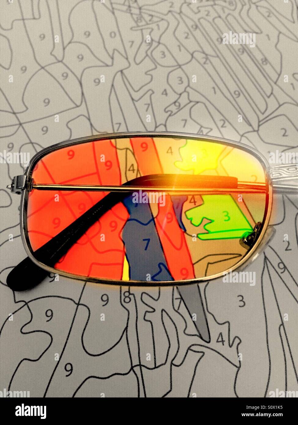 Framed numbers hi-res stock photography and images - Alamy